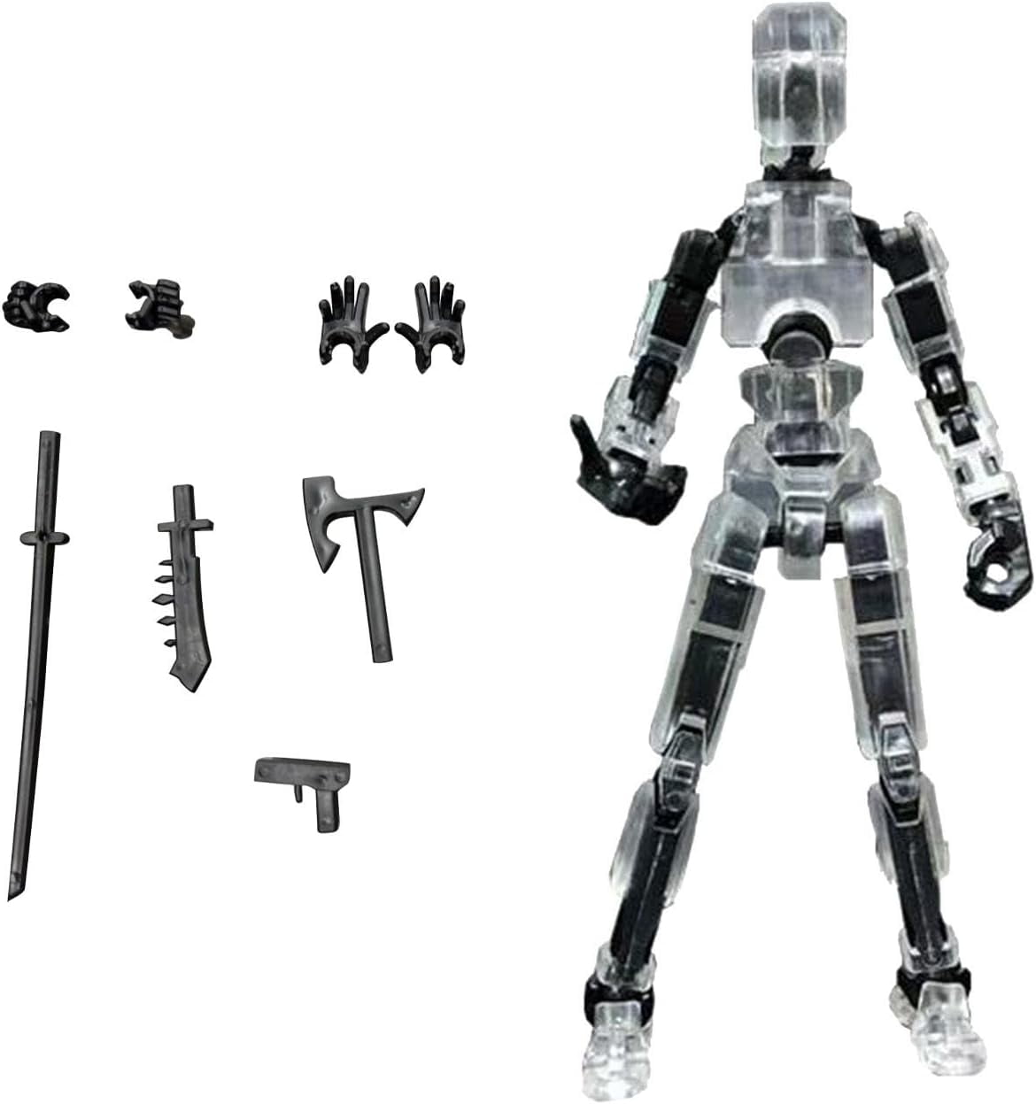 Rungungde T13 Action Figure, Titan 13 Action Figure with 4 Types of ...