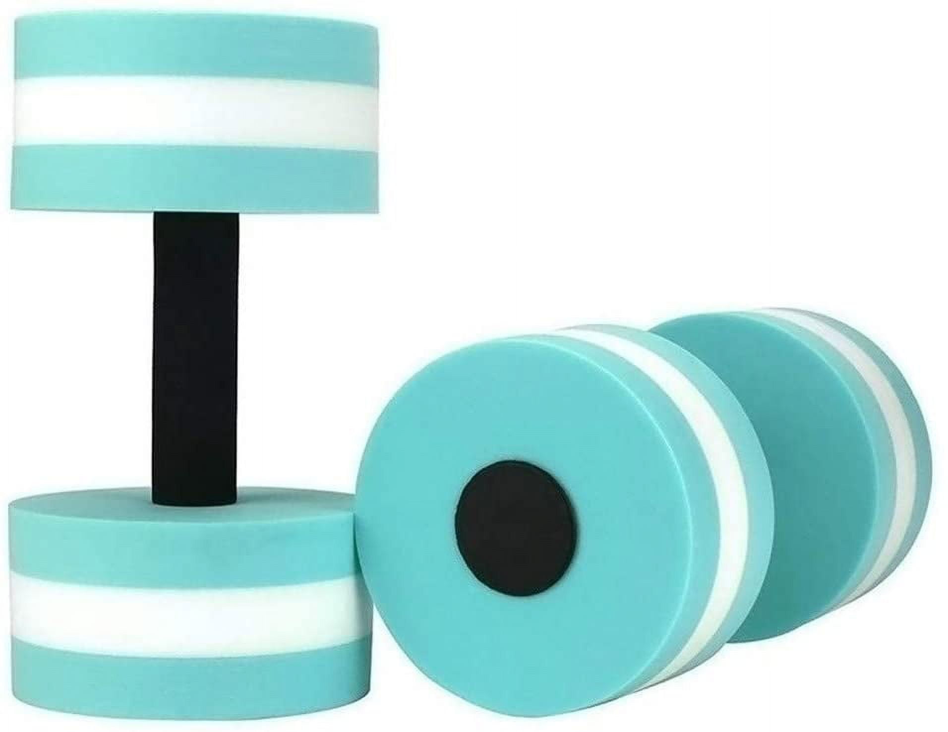 Rungungde Water Weights Aquatic Dumbbells for Pool Exercise Set, 2PCS ...