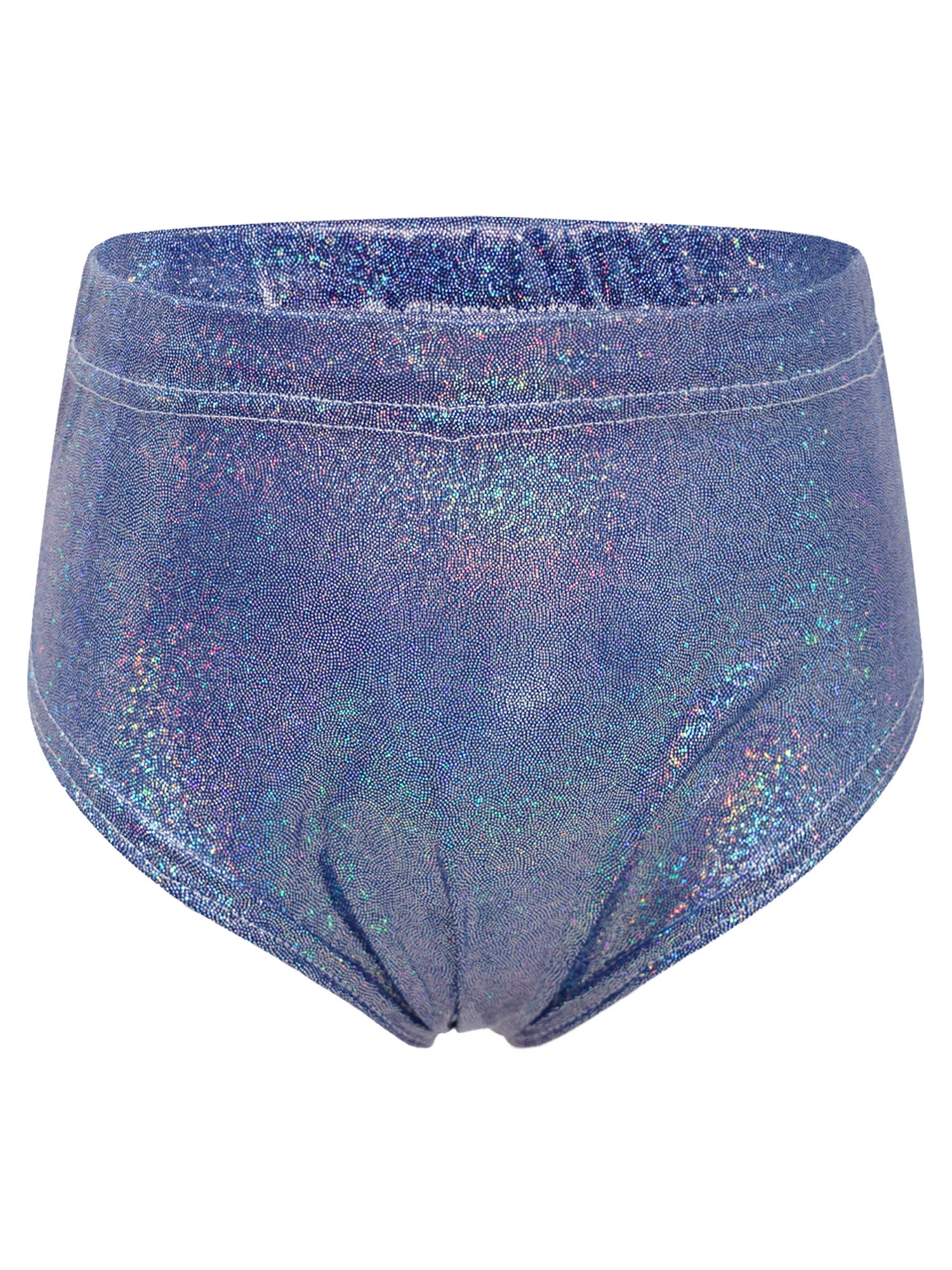 Runhomal Kids Girls Sparkle Metallic Dance Briefs Gymnastics Tumbling ...