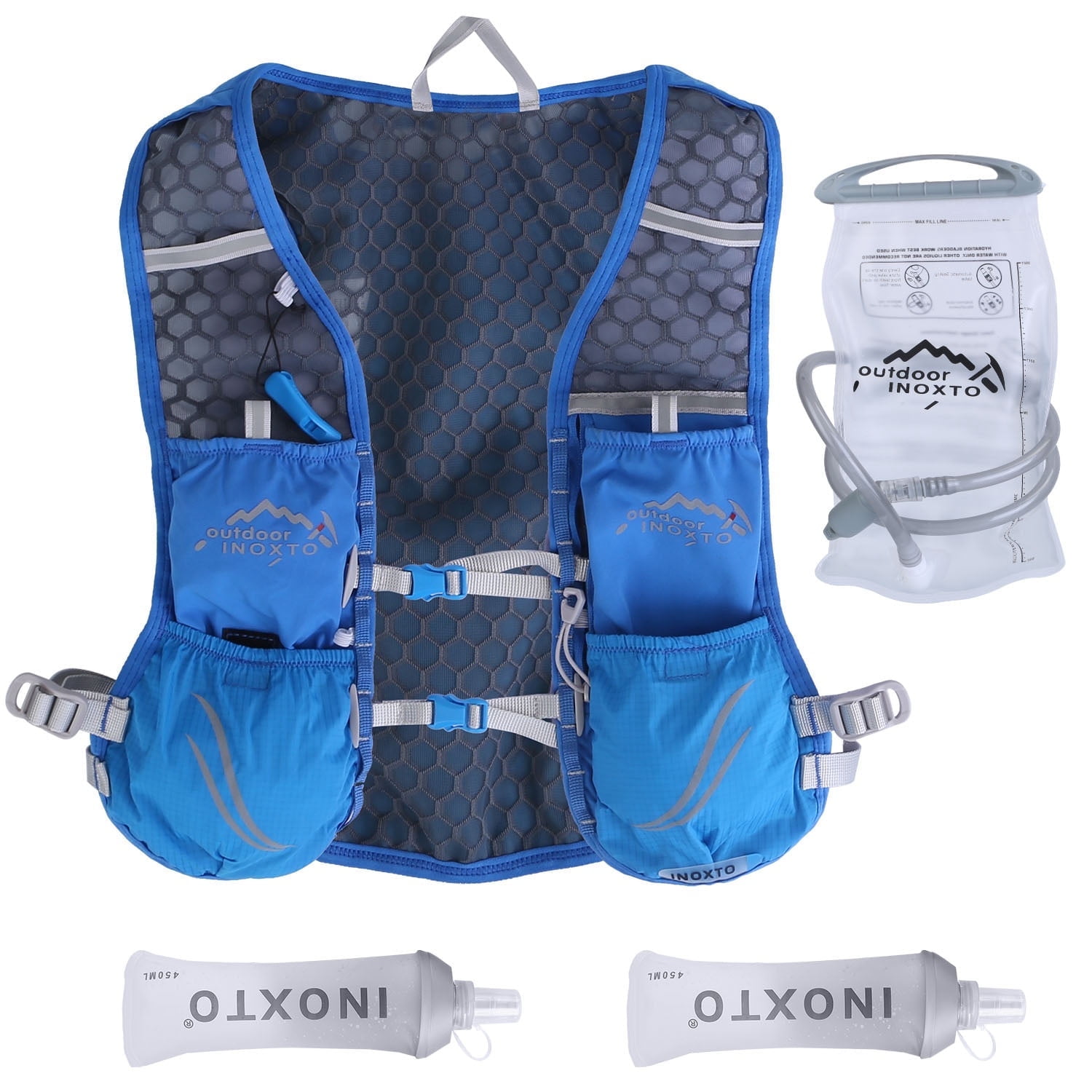 Running Hydration Vest Backpack, TeqHome Running Water Vest Hydration ...