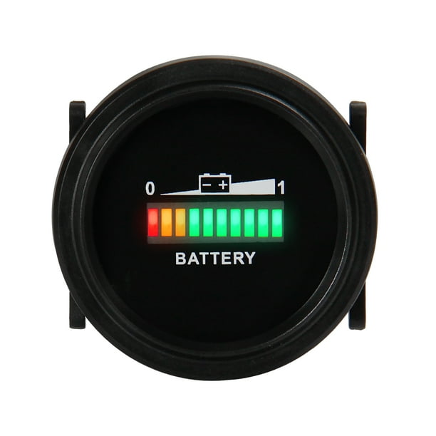 Runleader 12V to 72V LED Battery Indicator Fuel Gauge Level Capacity ...