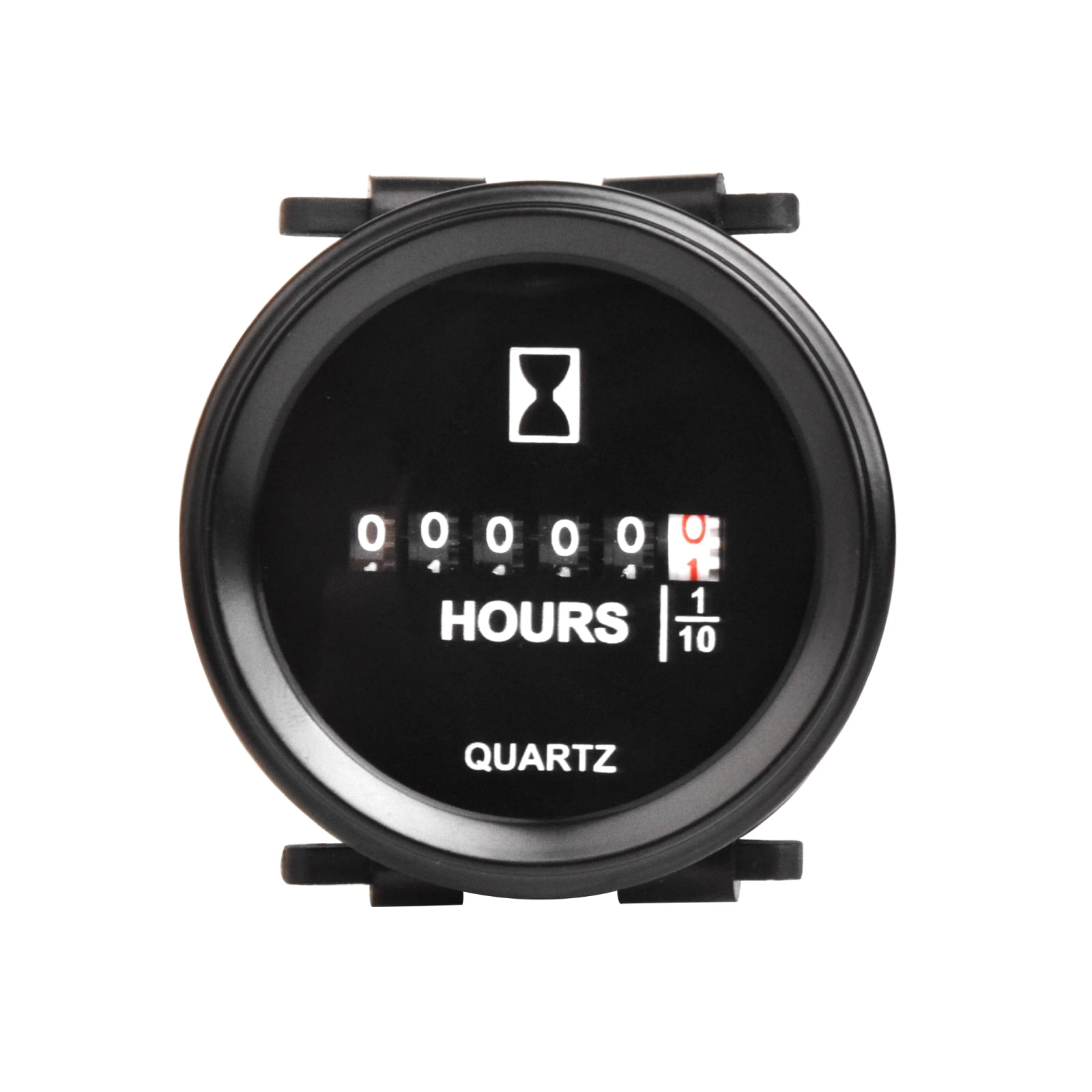 Runleader AC 110V 220V 230V 240V 250V Hour Meter Snap in Quartz for Boat Marine Lawn mower ...