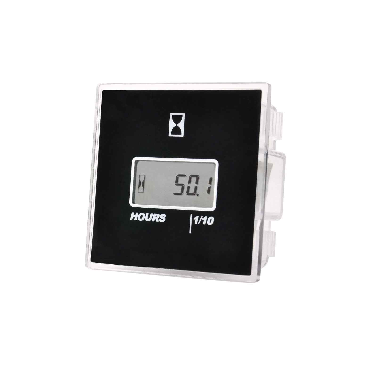 Runleader AC/DC Hour Meter Oil Pressure/Voltage Detect Meter Waterproof ...