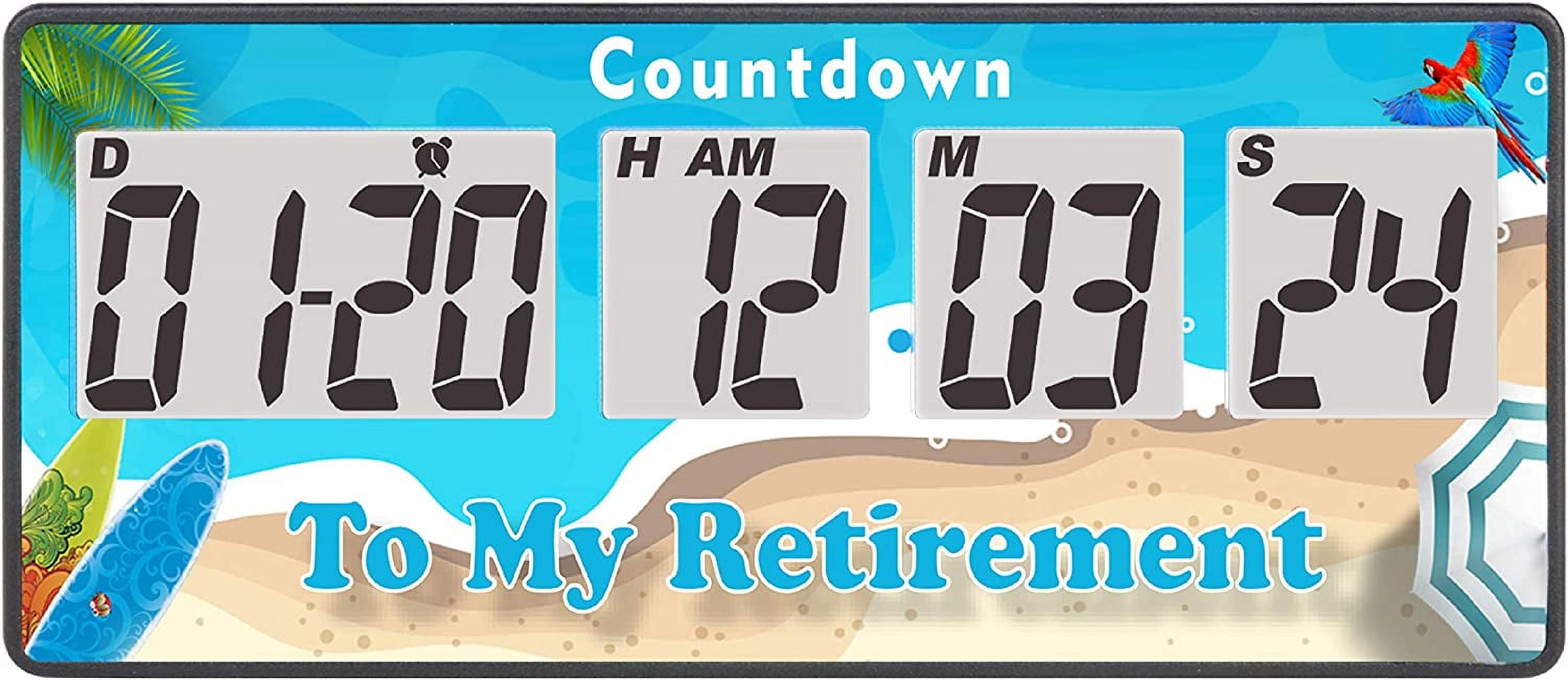 Runleader Digital 9999 Days Events Timer Count-Down&Count-up LCD Alarm ...