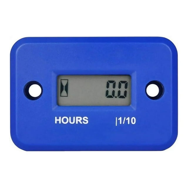 Runleader Digital HM006A Hour Meter Small Gas Engine LCD Generator Lawn ...