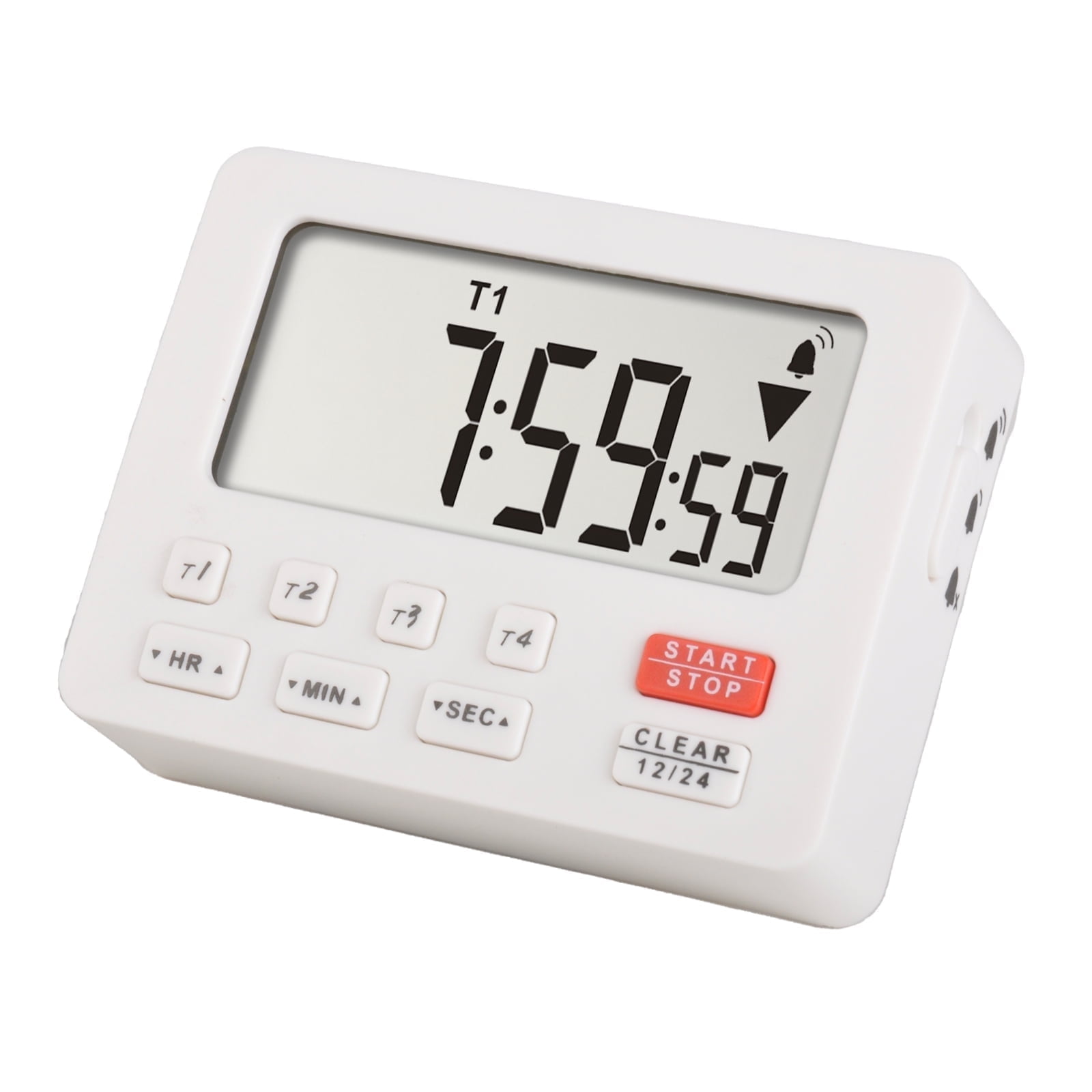 Runleader Digital Kitchen Timer with 4 Tracking Channels Magnetic for ...