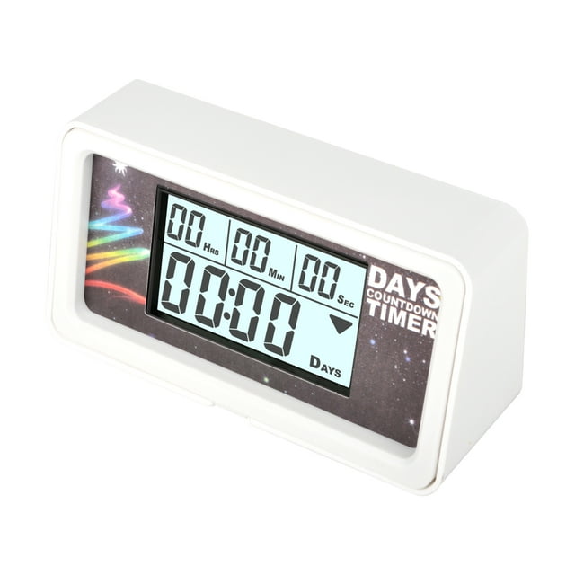 Runleader 9999 Days Countdown Timer LCD Display Target Event Tracking Buzzer Alarm Time ...
