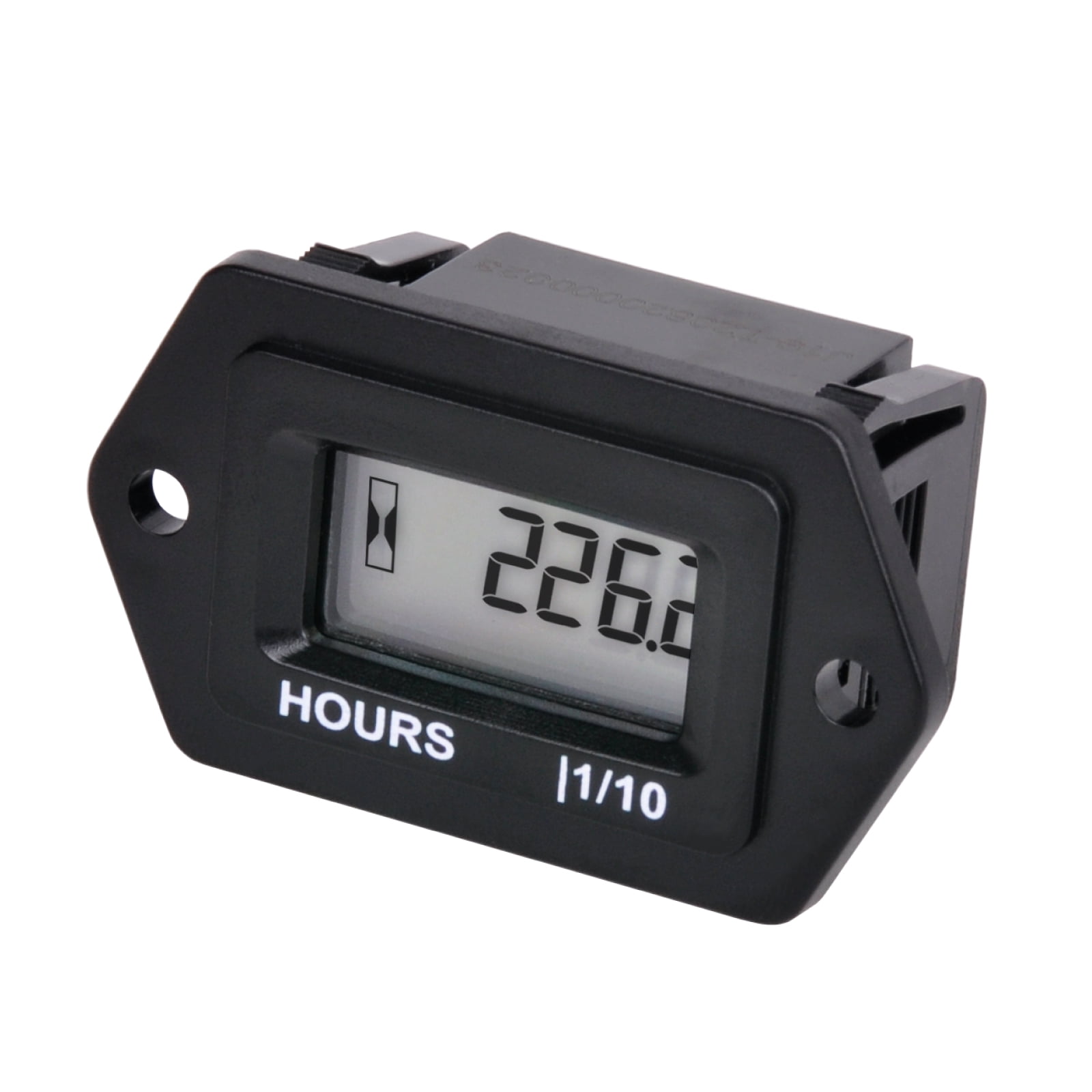 Runleader Digital LCD Hour Meter HM063AD AC/DC 5V to 277V Marine Mobile Compressor Gas Powered ...