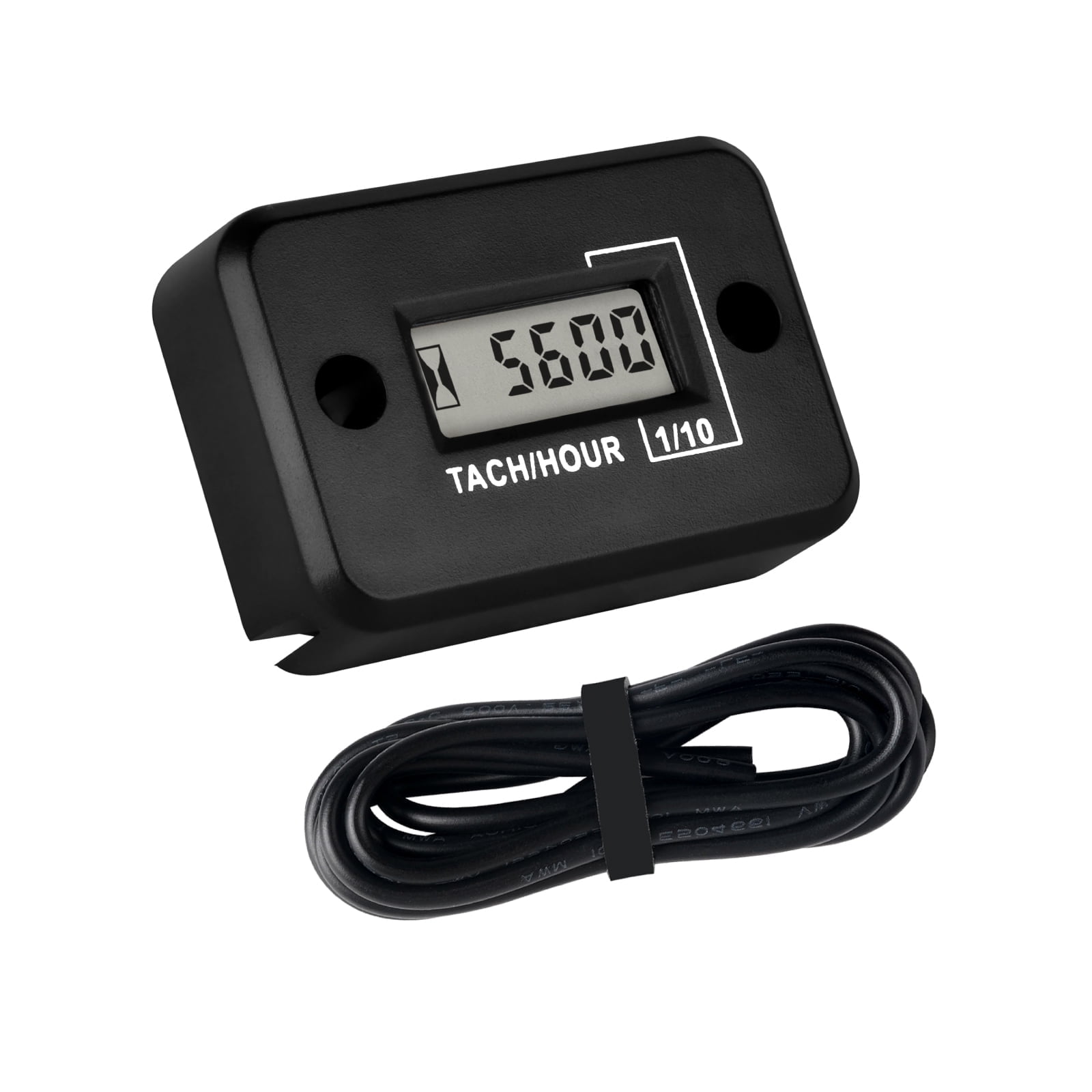 Runleader Digital Motorcycle Tachometer Engine Tach/ Hour Meter TOT ...
