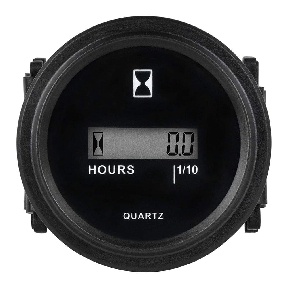 Runleader Hour Meter DC 4.5V to 90V LCD Data Storage & Waterproof ...