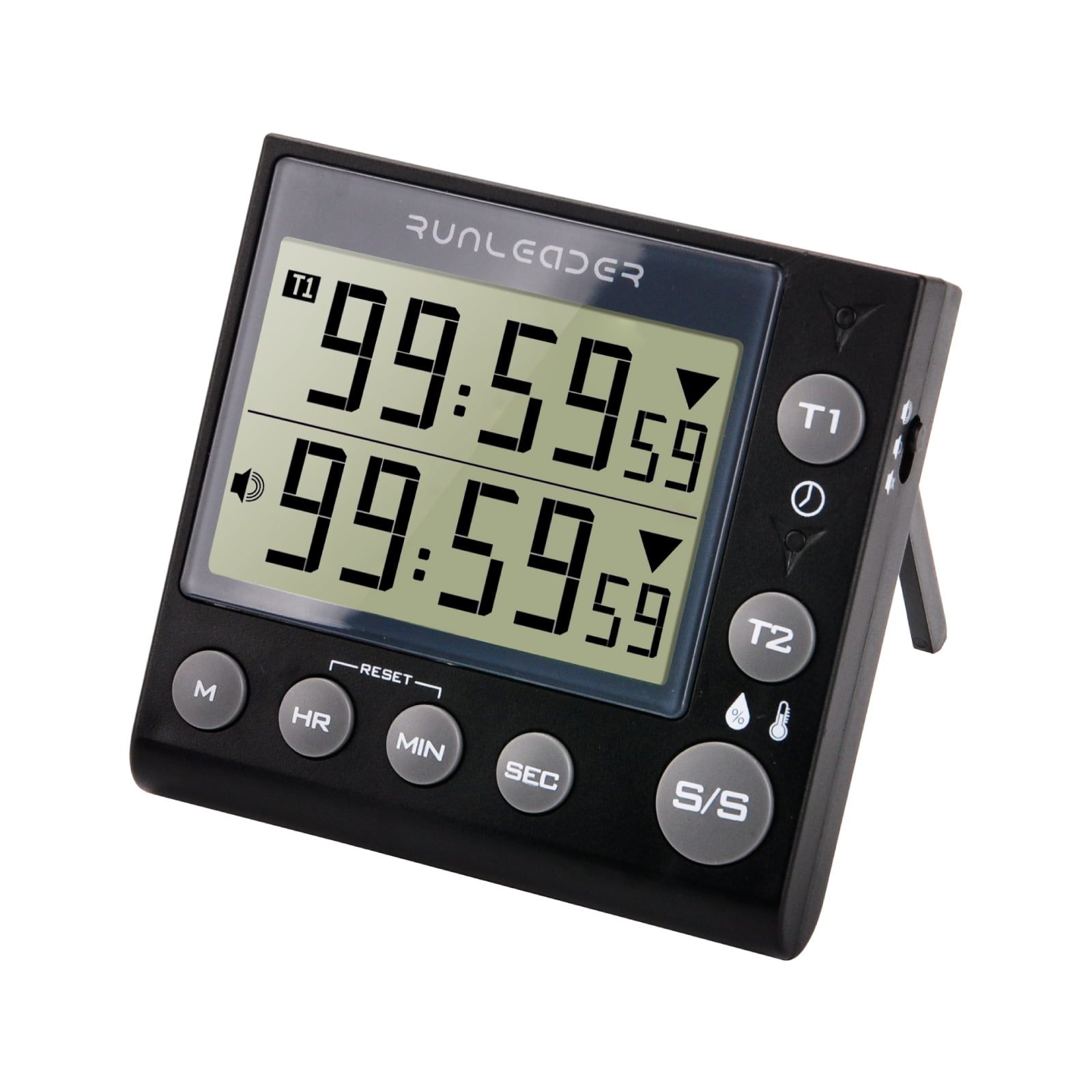 Runleader KT002A Digital Kitchen Countdown Timer Clock Temperature ...