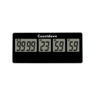 LED Countdown Clock Digital Timer 999 Days Retirement Reusable Clock ...