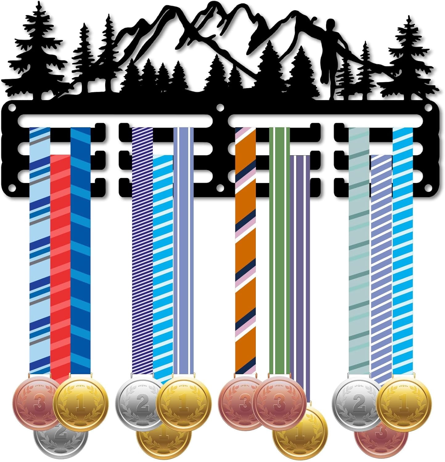 Runner Medal Hanger Display Running Medal Holder Rack Organizer Sports ...