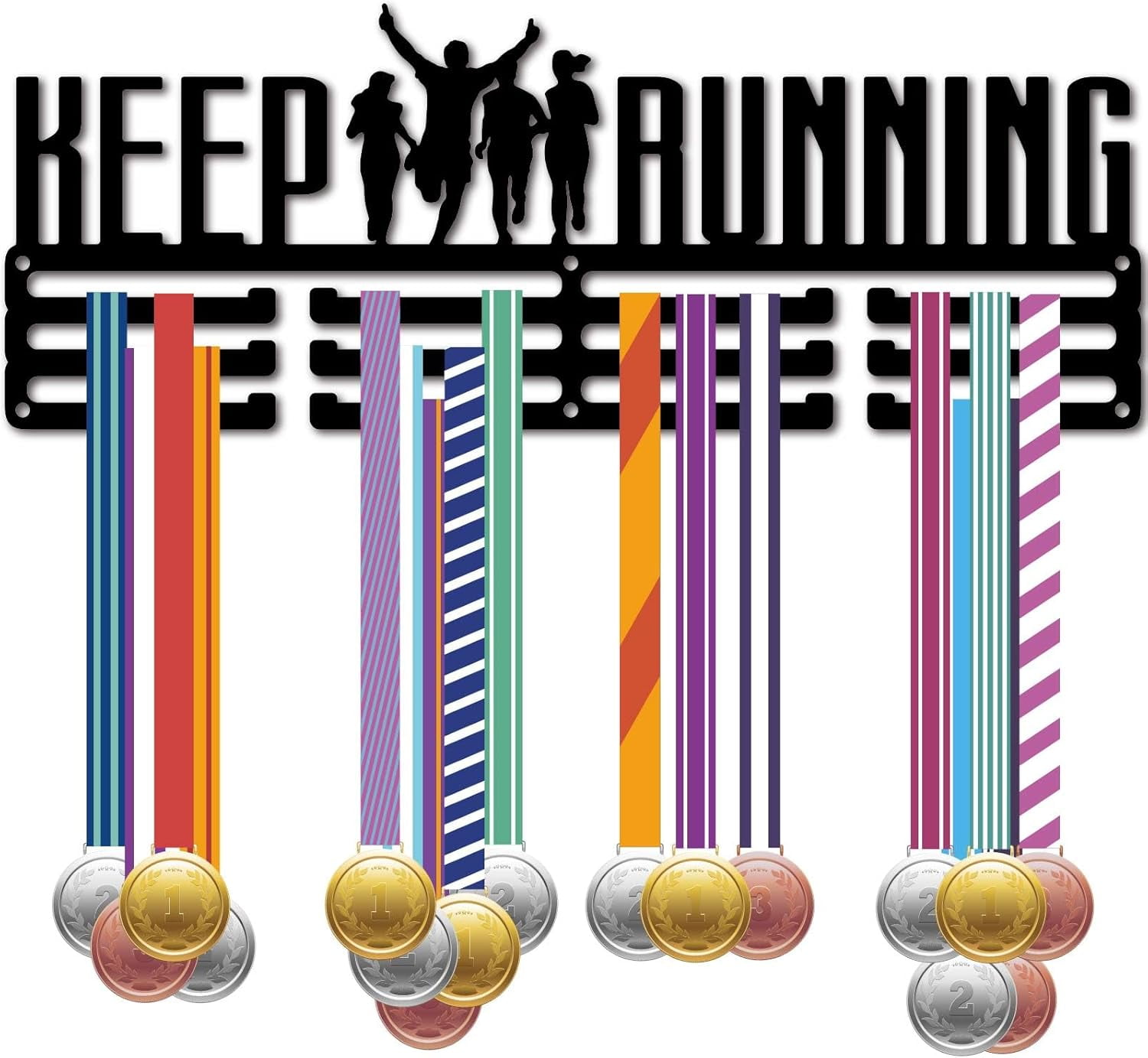 Runner Medal Holder Medal Hanger Display Rack Sports Medal Hanging ...