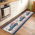 Runner Rug 2 x 6 Ft, Independence Day Washable Non-Slip Floor Mat for ...