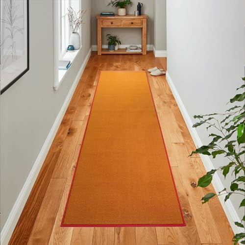 Runner Rugs for Hallways 2x7 ft Washable Slip Resistant Backing Solid ...
