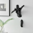 Runner Woman 20" Wall Sculpture // Black - Walmart.com