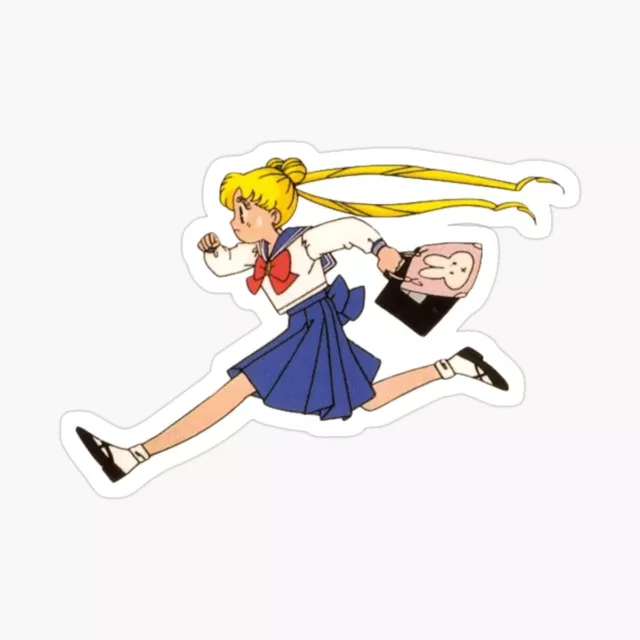 Running Anime Sticker Decor Tumbler Car Window Sticker Phone Decal ...