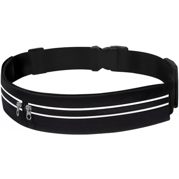 AONIJIE Running Hydration Belt with 2 Water Bottles, Bounce-Free Waist ...