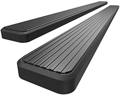 Running Board Side Step Bars 6" Black Compatible with Dodge Grand ...