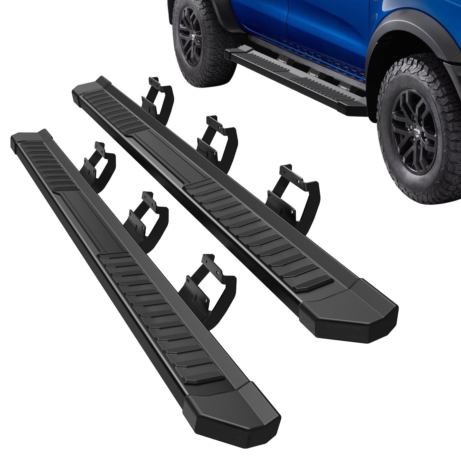 AUSUM MOTOR Running Boards 6.5'' Nerf Bars for 2015-2023 Ford F150 ...