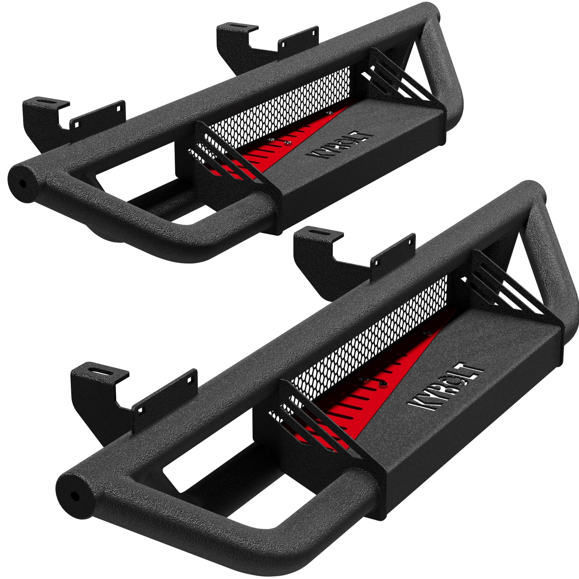 Running Boards Compatible with Jeep Wrangler JL 2 Doors 2018-2024,Steel ...