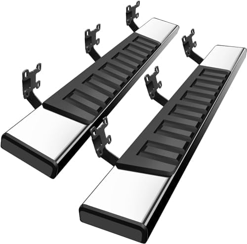 Running Boards Steps Bar Compatible with 1999-2016 Ford F250 F350 F450 ...