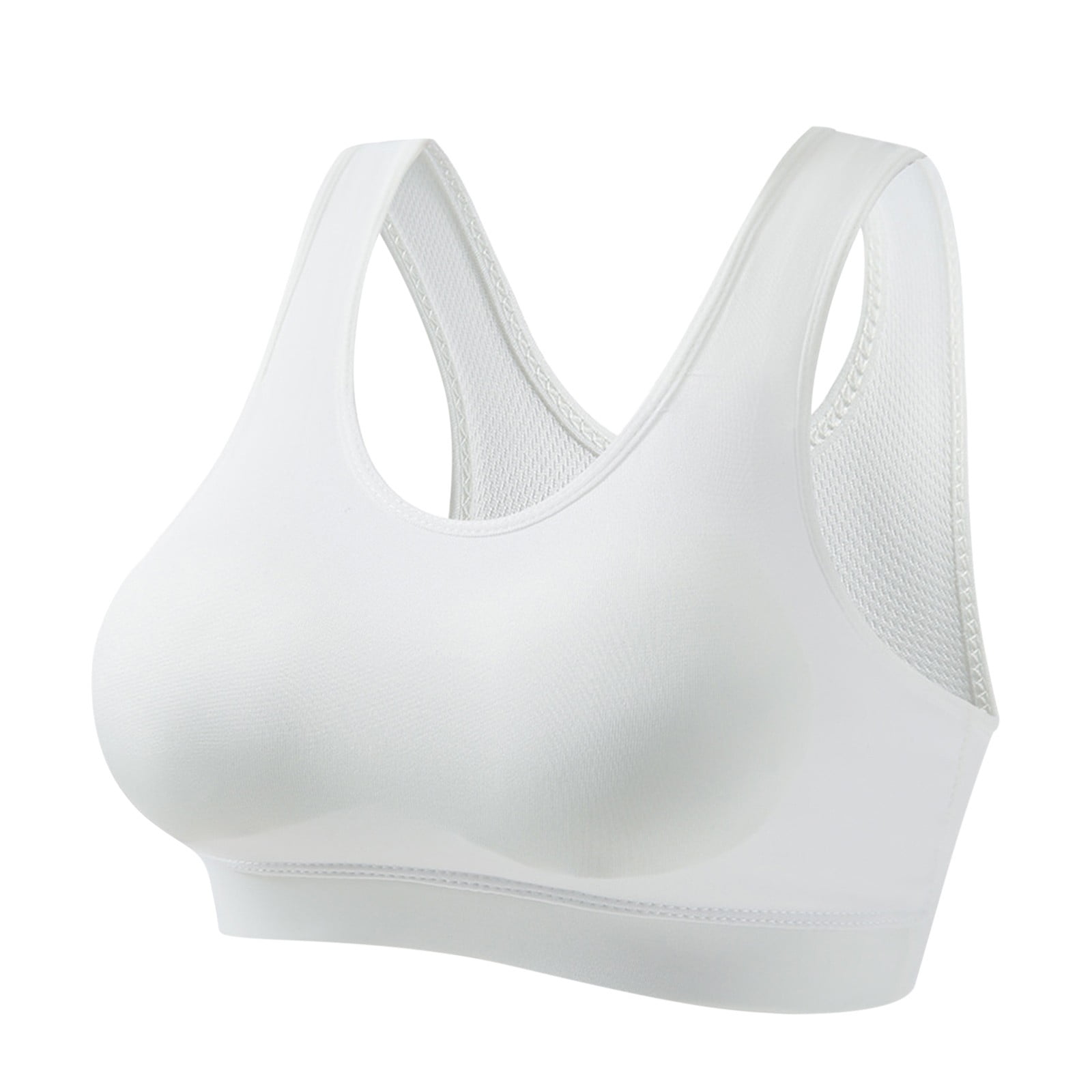 Running Bras for Women High Impact Back-Smoothing Bra Feature V-Neck ...