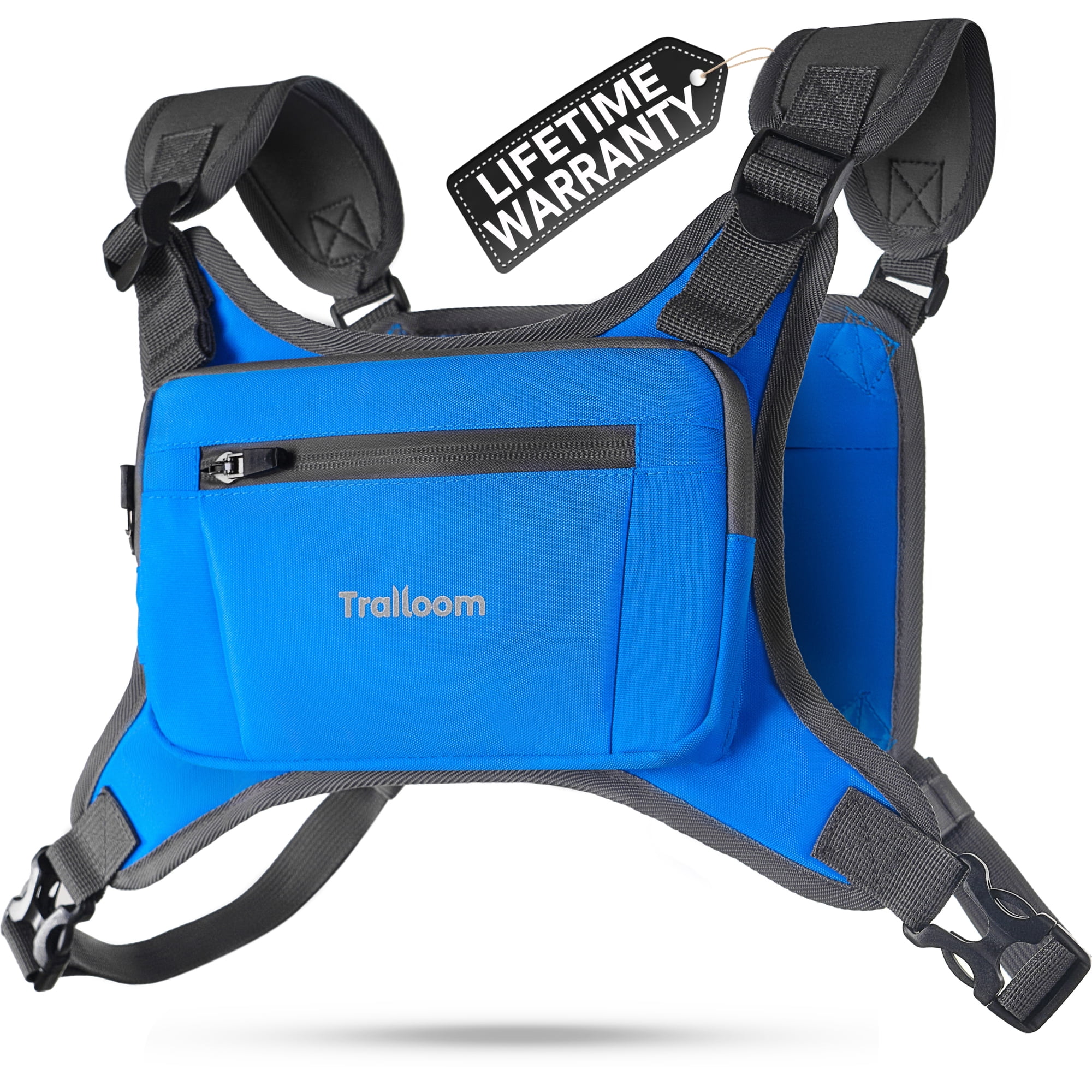 Running Chest Pack, Reflective Vest, Water Repellent, Phone Holder ...