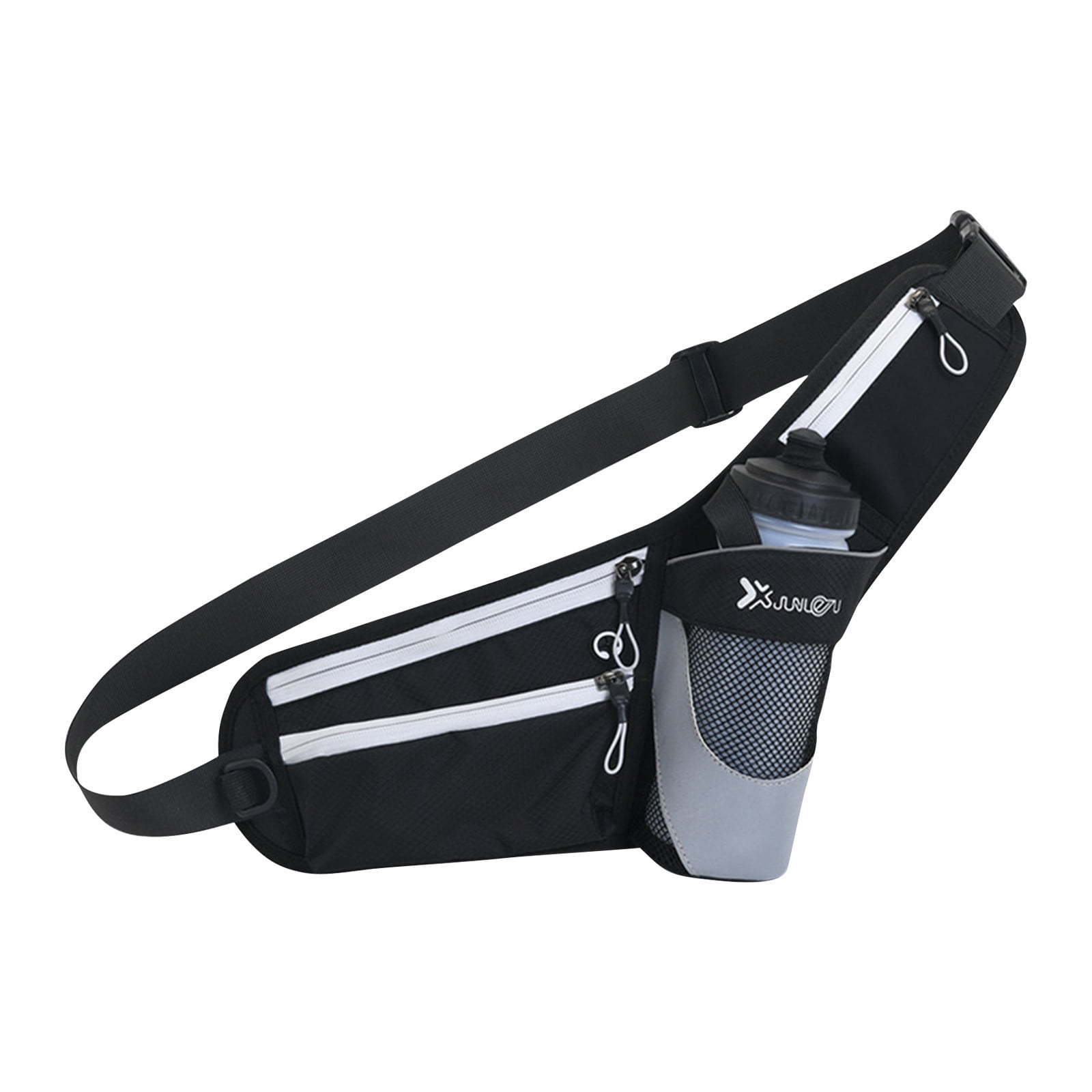 Running Fanny Pack with Water Bottle Holder for Men Women Running Belt ...