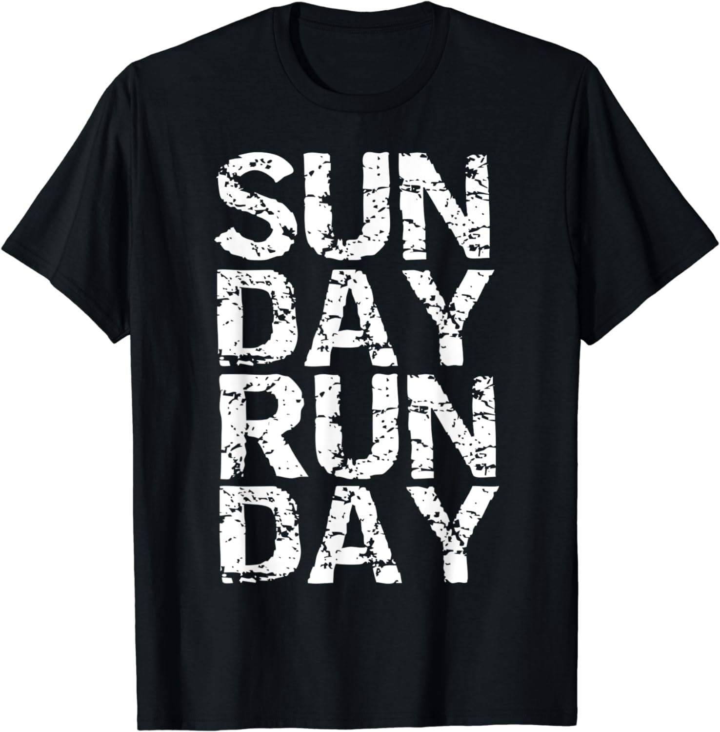 Running Gear for Runners Weekend Workout Sunday Run Day T-Shirt ...