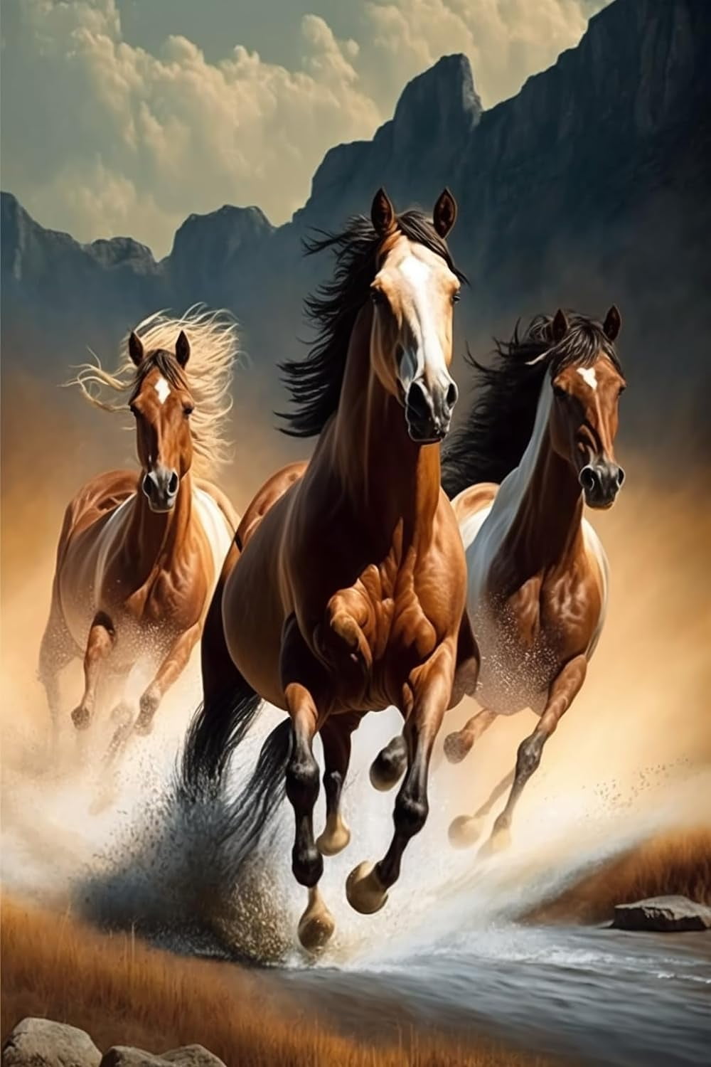 Running Horse 500 Piece Creative Fun Jigsaw Puzzle for Adults ...