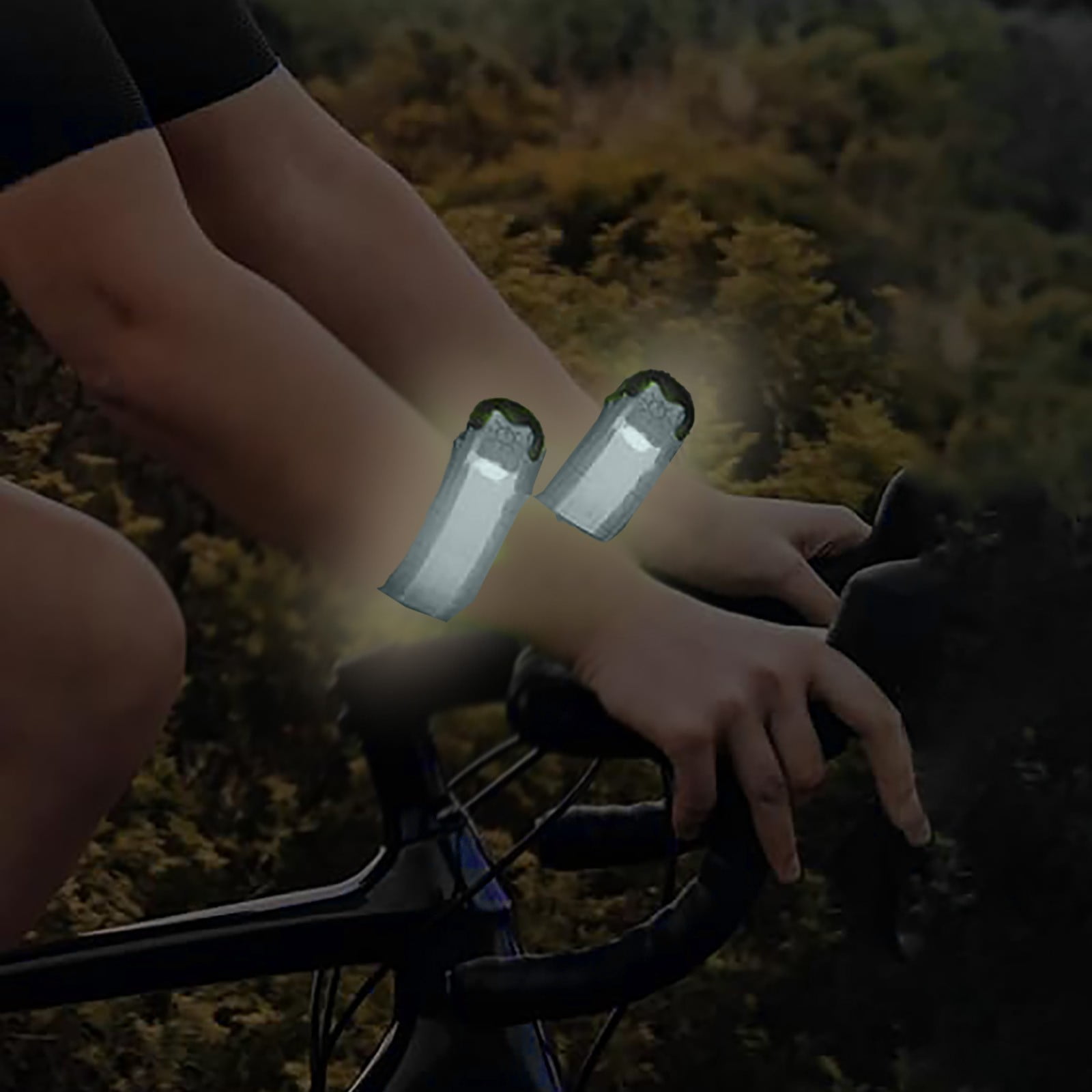 Running Lights For Runners 5 Colors & 3 Modes LED Bands For Running USB ...