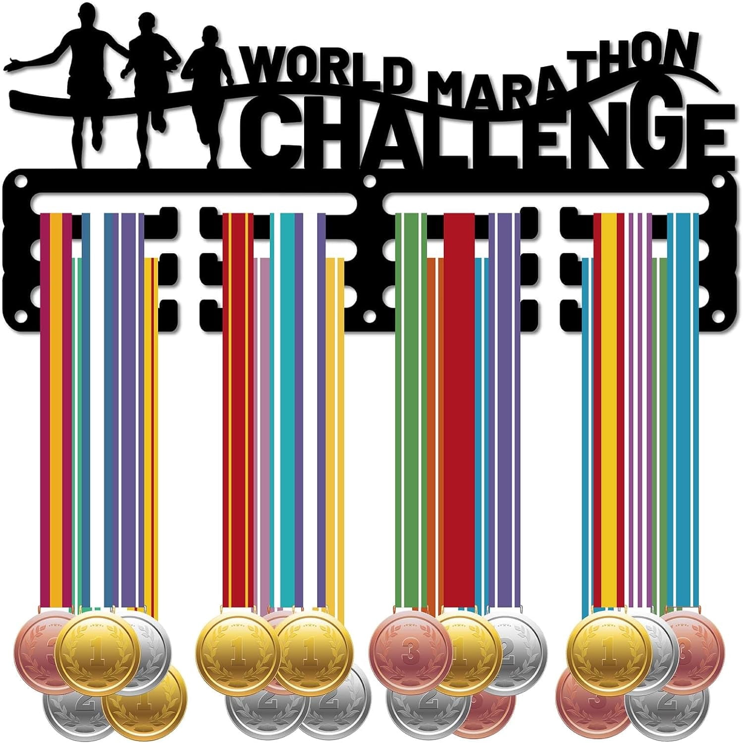 Running Marathon Medal Holder Display Medal Hangers Rack Sports Metal ...