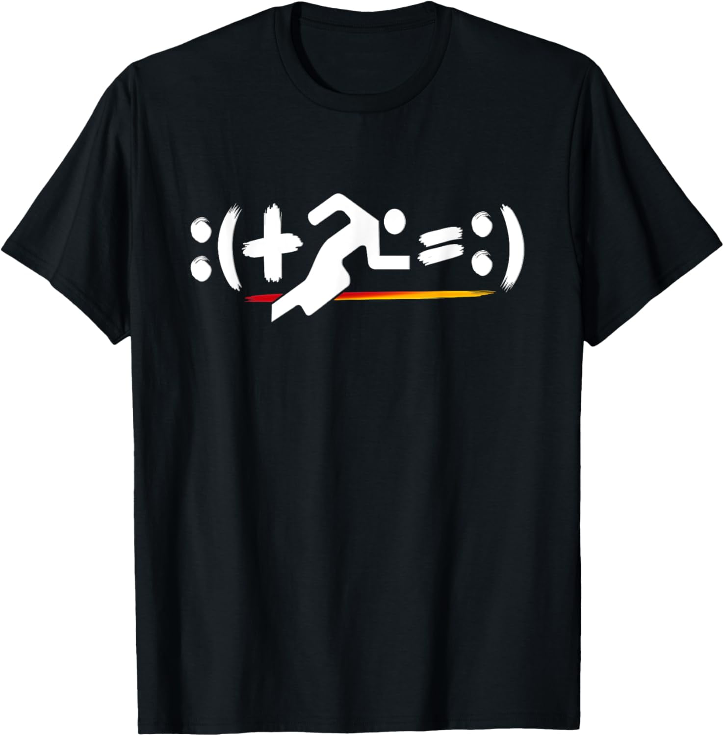 Running Math Equation T-Shirt With Math Symbols For Runners T-Shirt ...