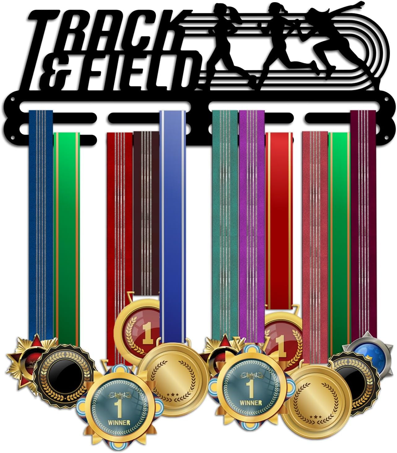 Running Medal Hanger, Medal Display Frame Competition Medal Holder ...