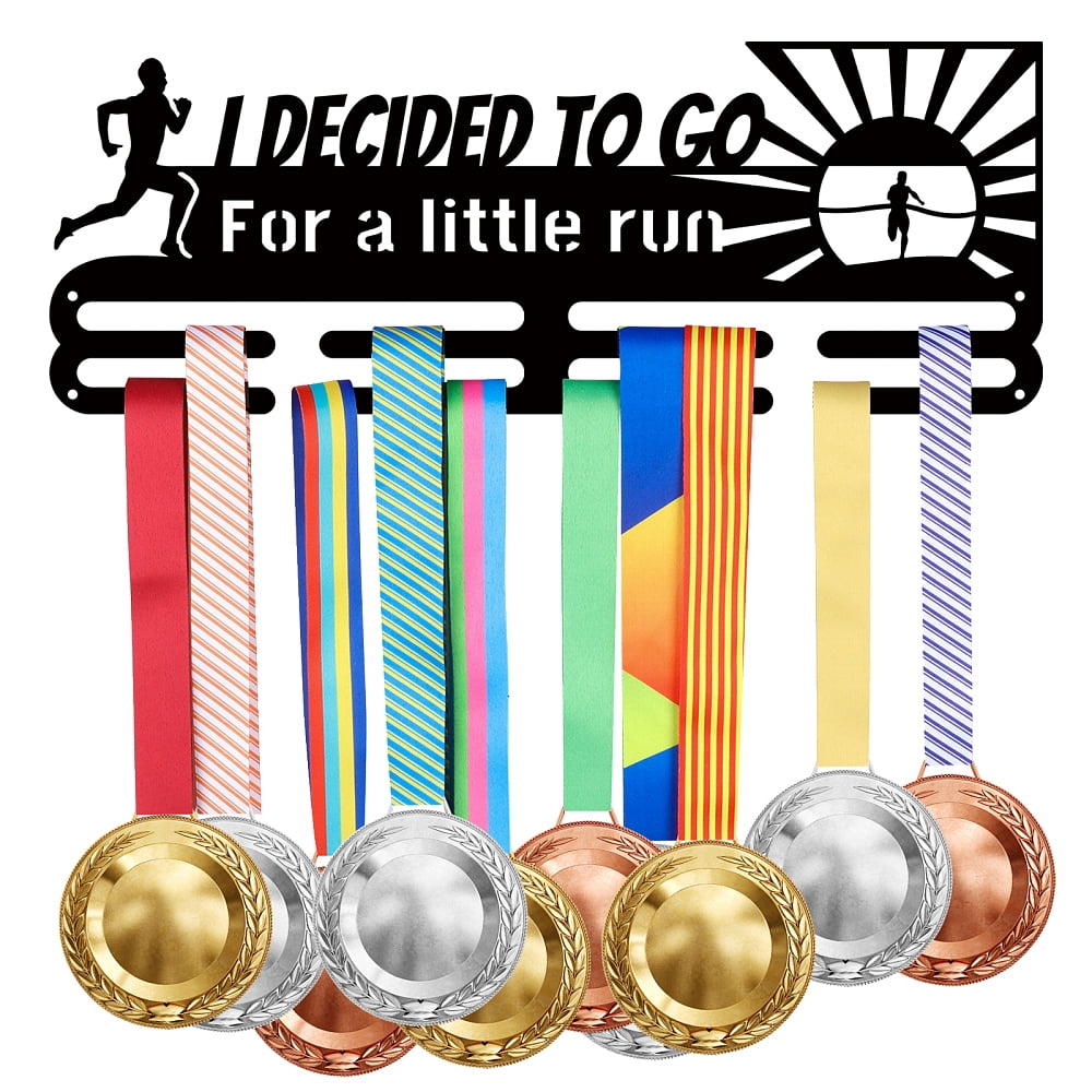 Running Medal Hanger Display Iron Sports Medals Holder Racks Frame ...
