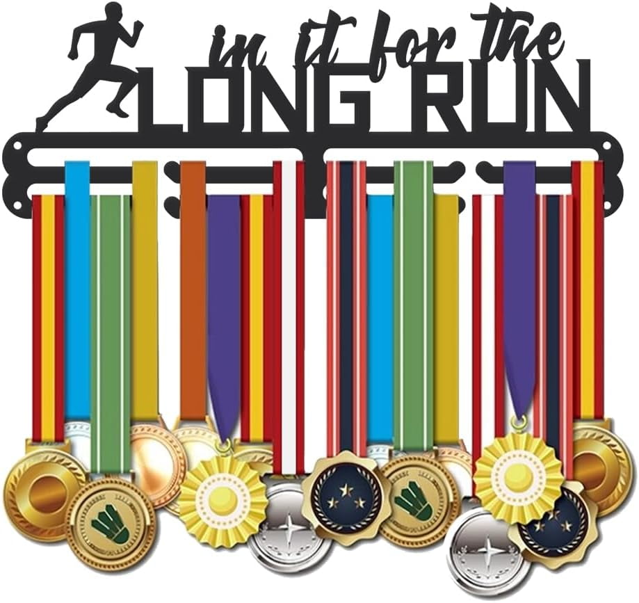 Running Medal Hanger Display Marathon Medal Rack Medal Holder Non-Slip ...