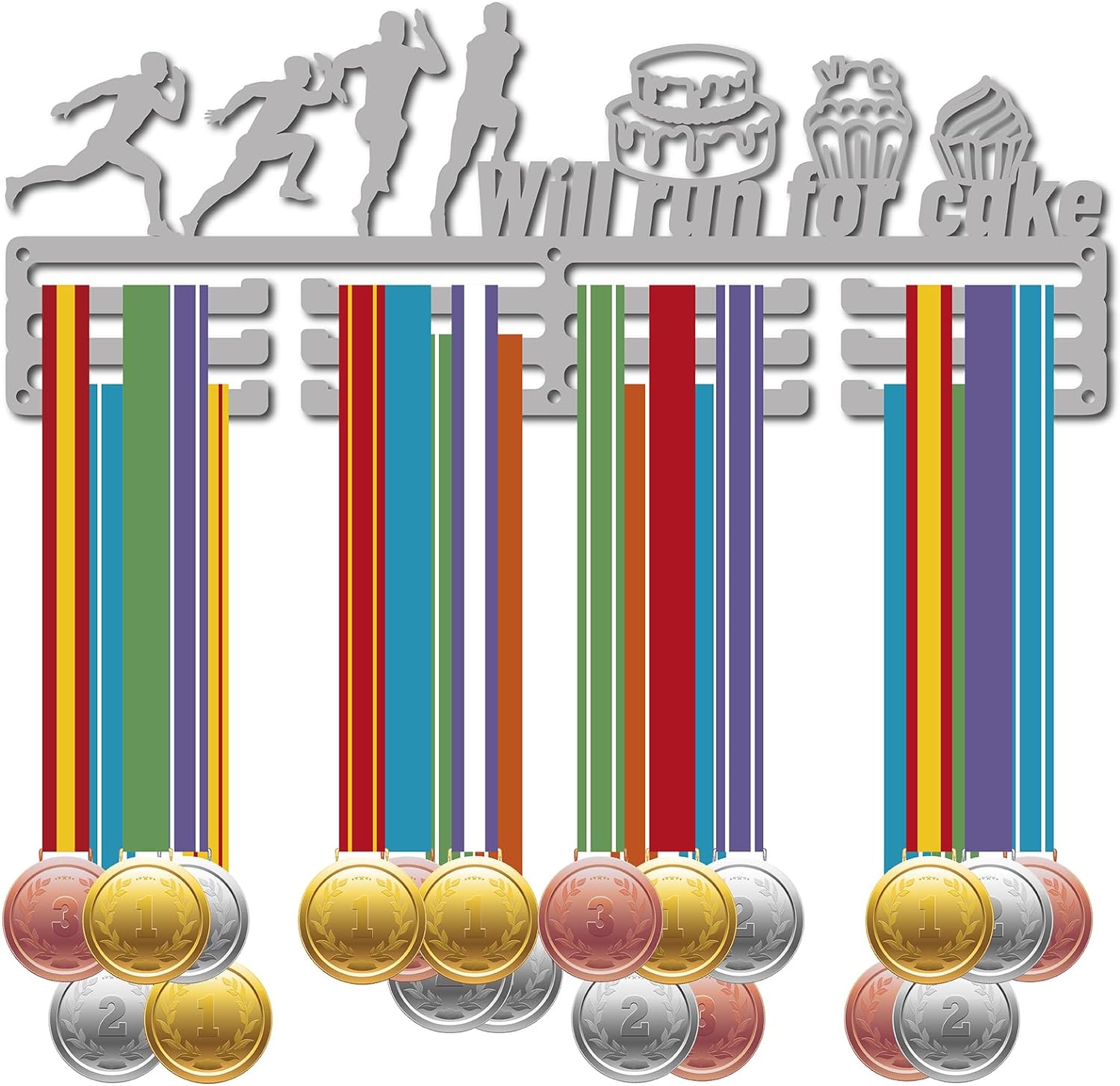 Running Medal Hanger Display Medal Holder Rack Sports Metal Hanging ...