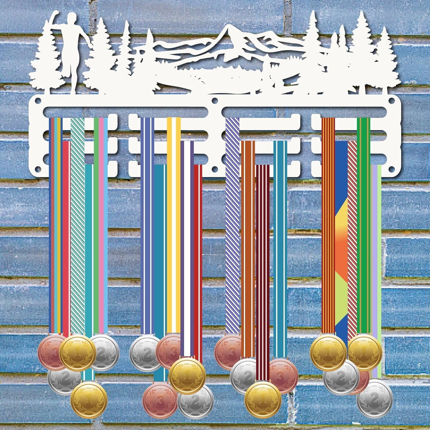 Running Medal Hanger Display Runner Medal Holder Sports Iron Rack Wall ...