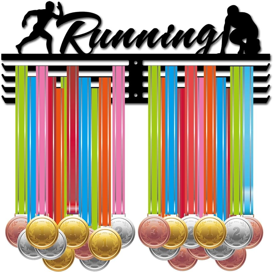 Running Medal Hanger Display Sports Medal Holder Over 60+ Medals Award ...