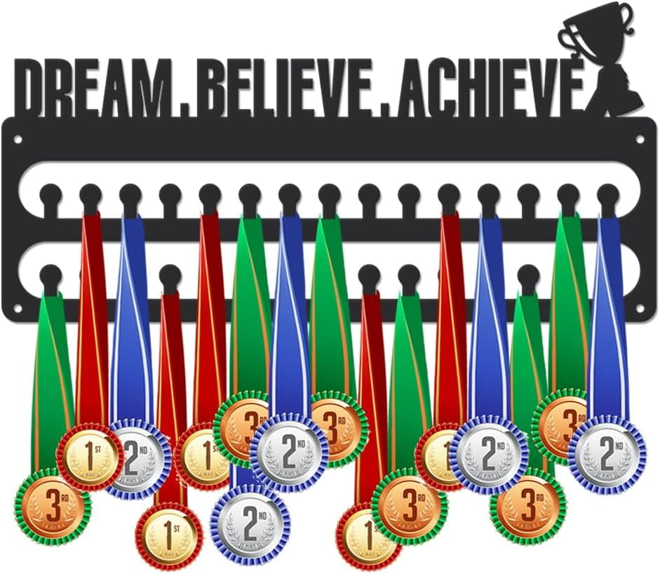 Running Medal Hanger Display Sports Medal Holder Wall Mount Medals ...