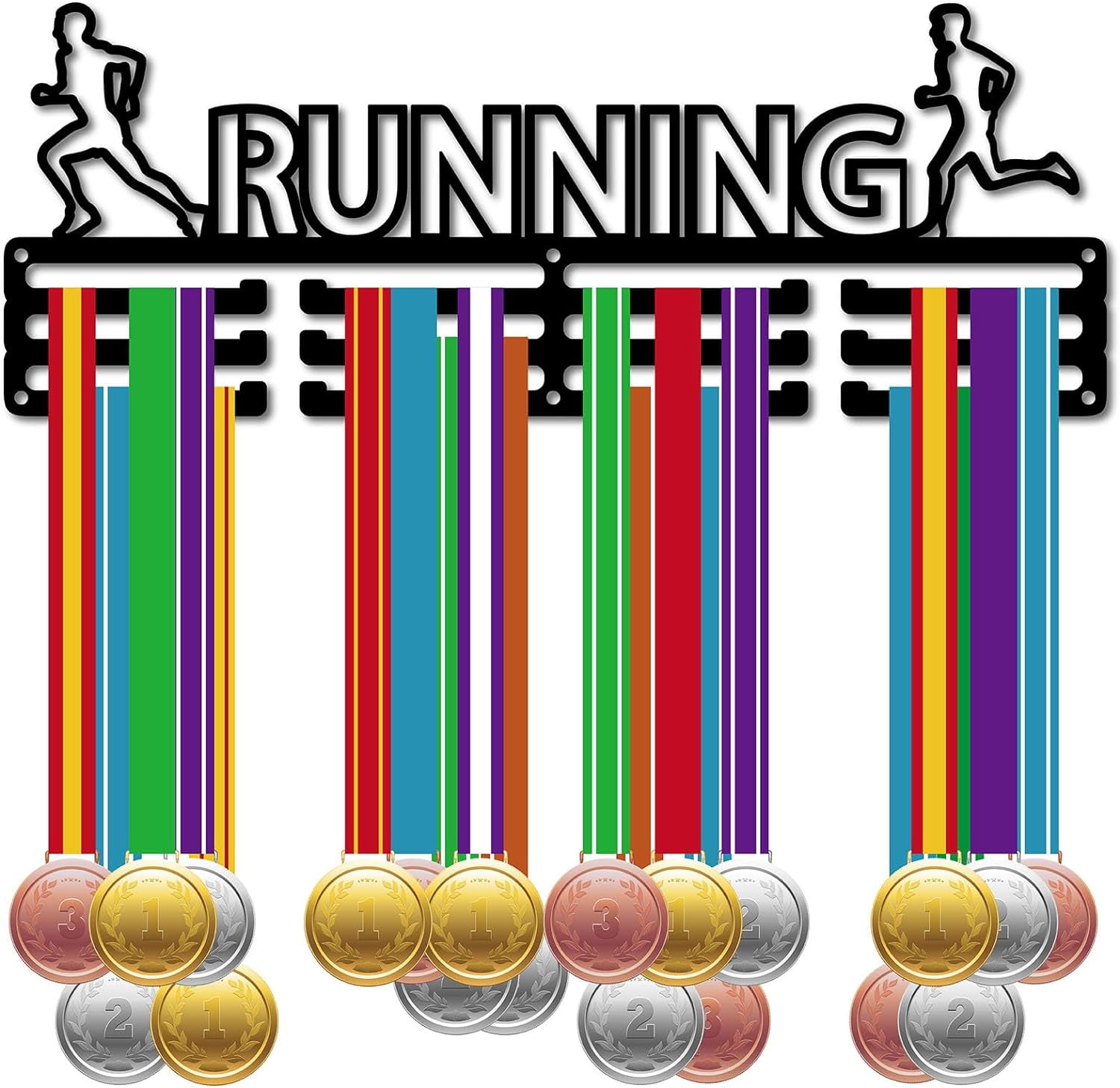 Running Medal Hanger Display Sports Run Medal Holder over 60+ Medals ...