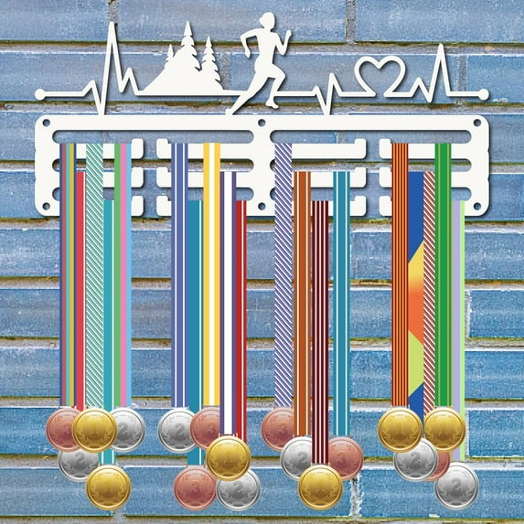 Running Medal Hanger Runner Medal Holder Hooks Rack Display Wall ...