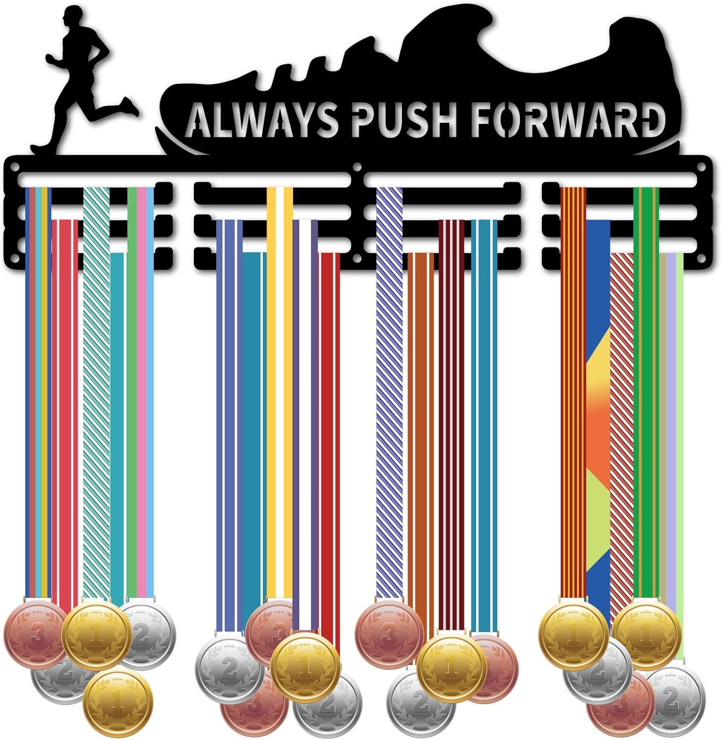 Running Medal Hangers Runner Medal Holder Hooks Racks Display Wall ...