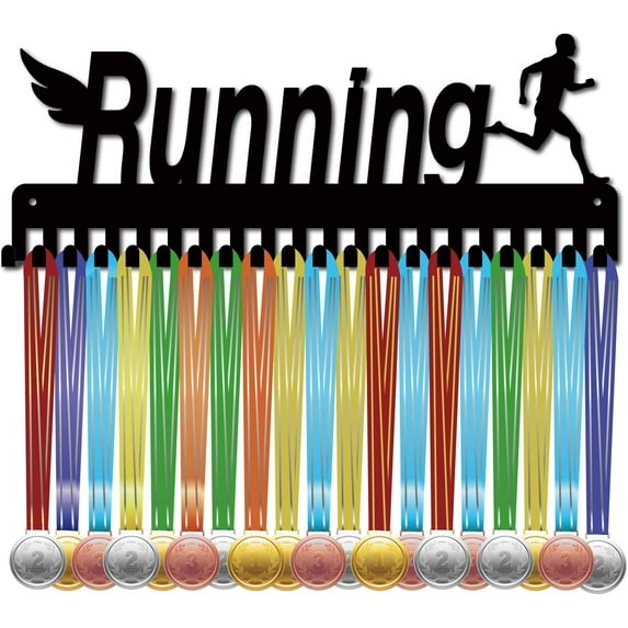 Running Medal Hangers Runner Medal Holder Hooks Racks Display Wall ...