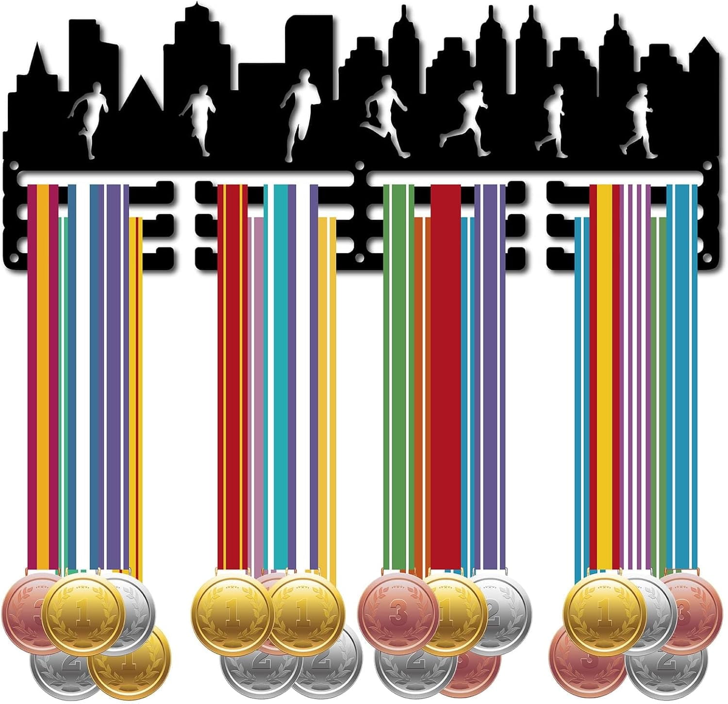 Running Medal Holder Hanger Display City Medal Holder Sport Medal Hook ...