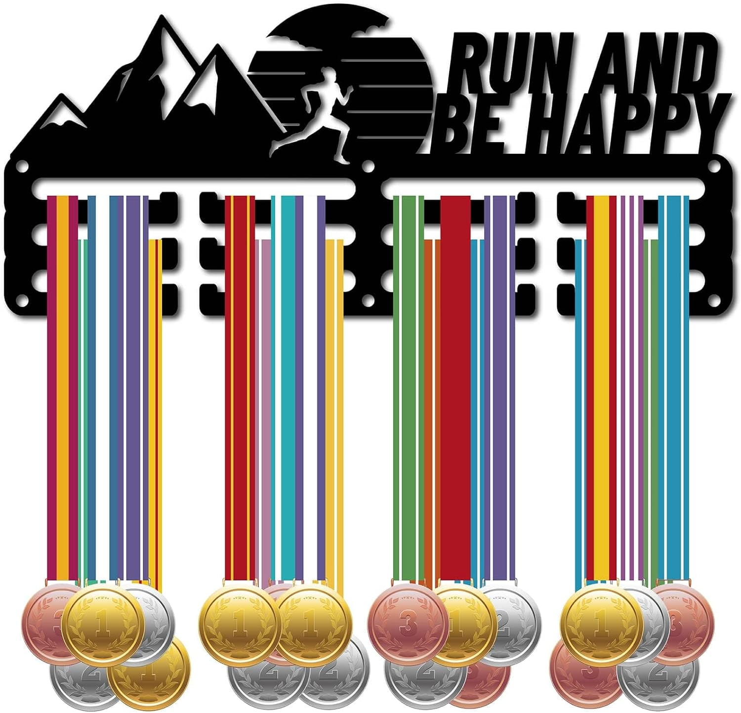 Running Medal Holder Medal Hanger Display Rack Sports Metal Hanging ...