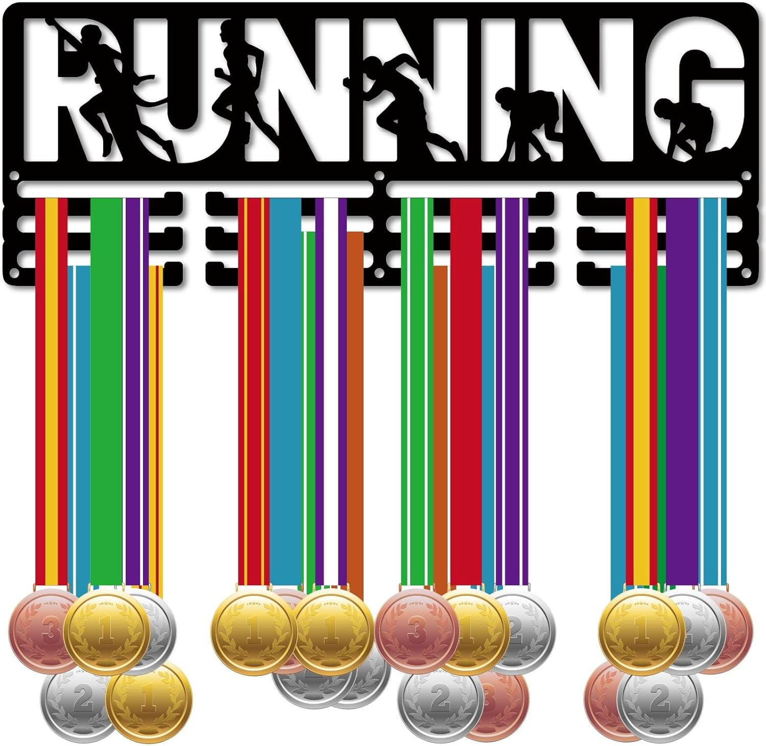 Running Medal Holder Medal Hanger Medal Rack Display Sports Medal ...