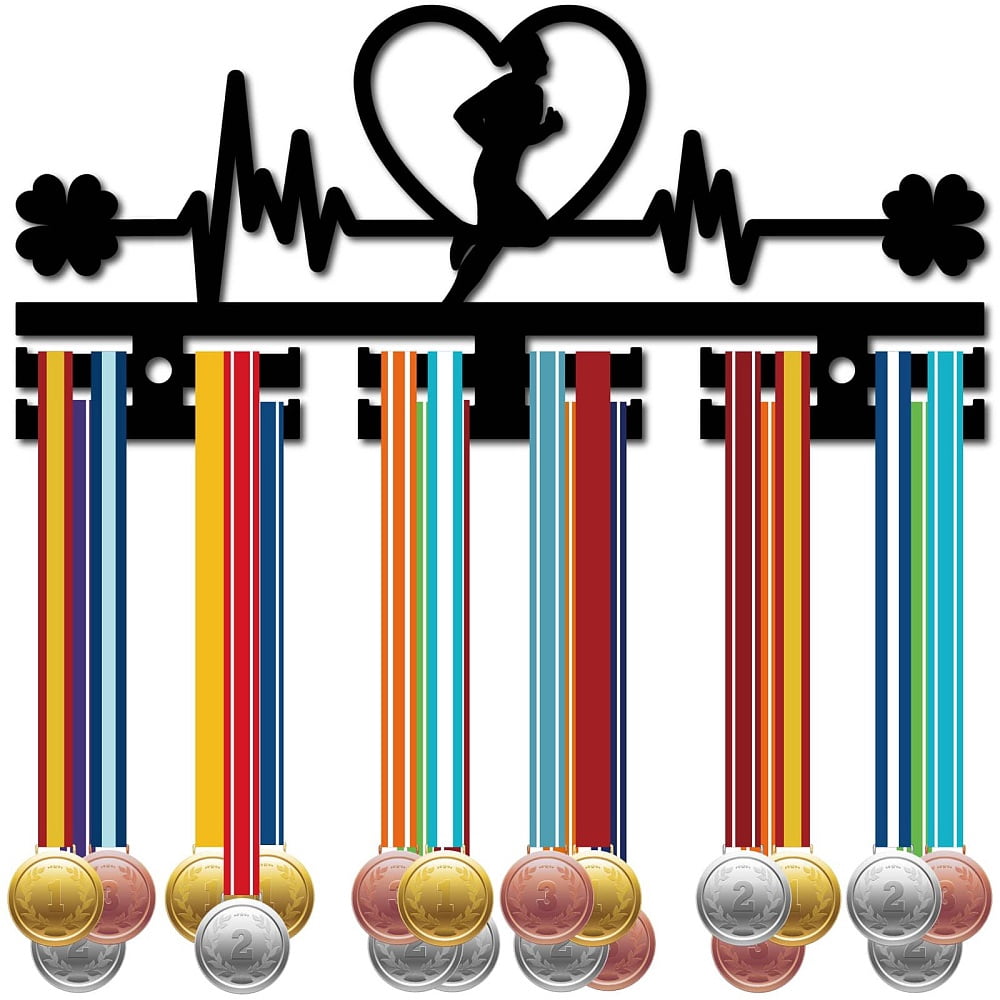 Running Medal Holder Medal Hangers Display Acrylic Medal Rack Sports ...
